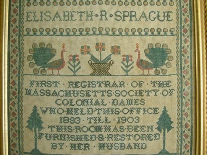 About The Colonial Dames In The Commonwealth of Massachusetts